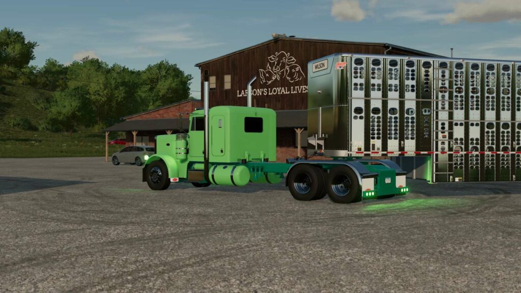 FS22 Peterbilt 379 v1 (11) - Farming simulator 19 / 17 / 15 Mod
