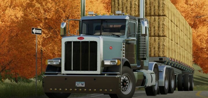 FS22 Peterbilt 340 v1.1.0.0 - FS 22 Trucks Mod Download
