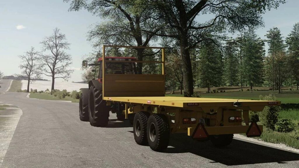 FS22 Rigual PLT600 Platform v1.4 - FS 22 Trailers Mod Download