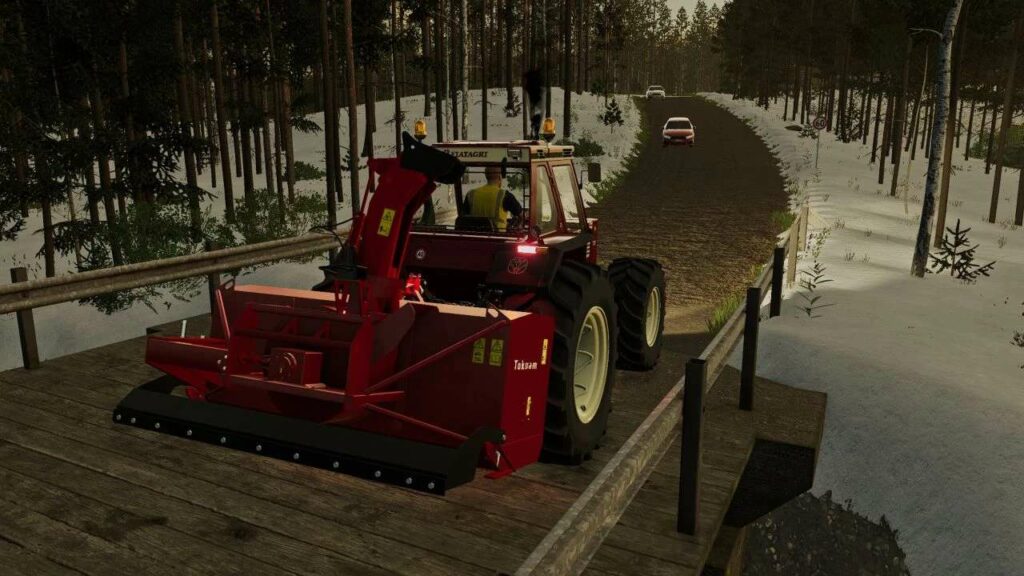 FS22 Snowblower v2.0 - FS 22 Implements & Tools Mod Download