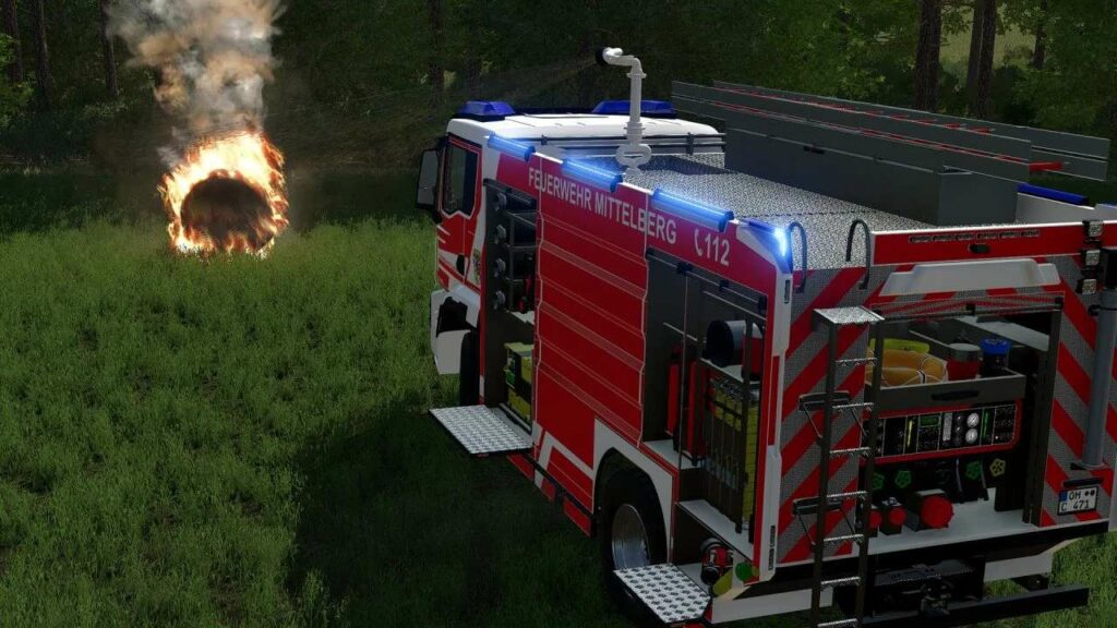 FS22 Ziegler TLF4000 MAN TGM TG3 v1 (2) - Farming simulator 19 / 17 ...