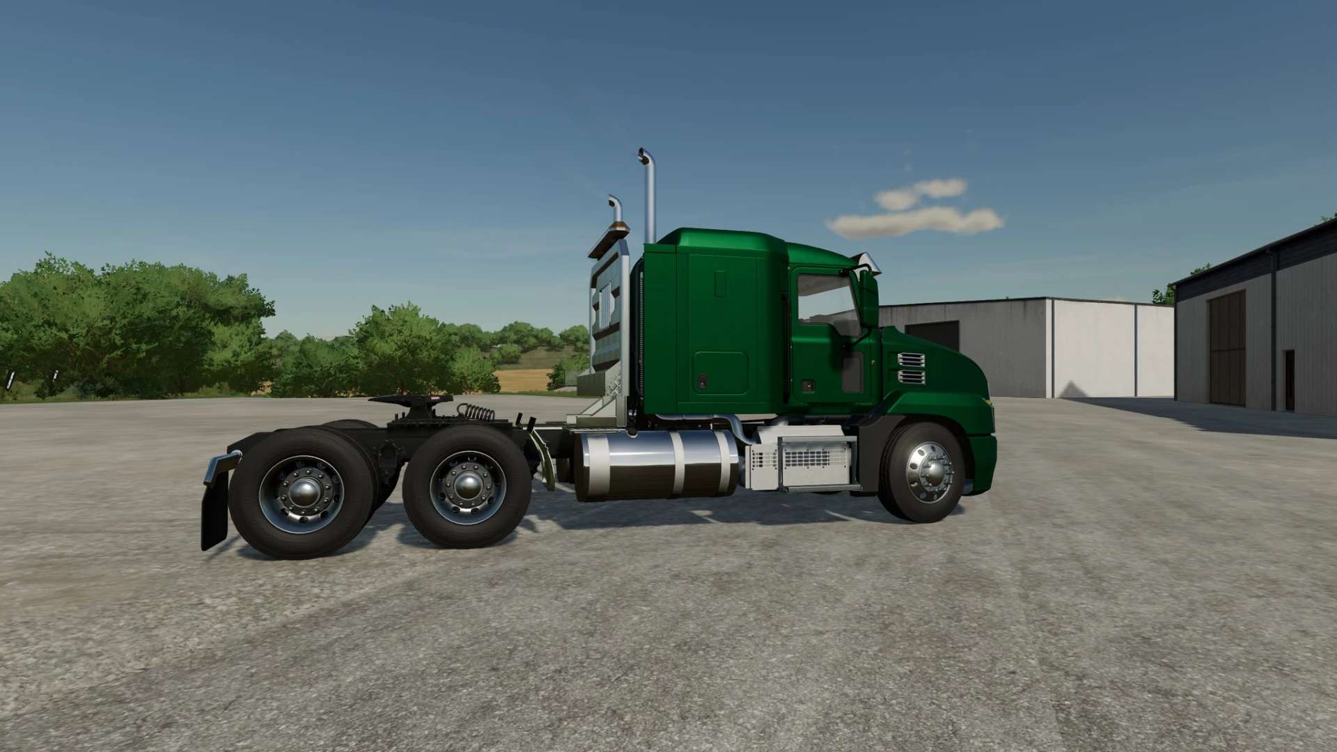 FS22 Mack Anthem 6×4 Base Game Edit v1.0.0.1 - FS 22 Trucks Mod Download