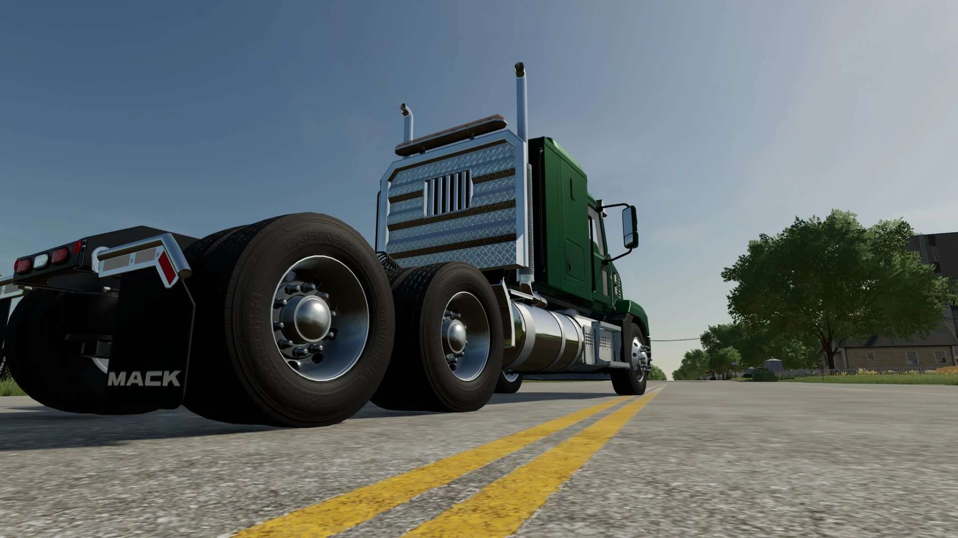FS22 Mack Anthem 6×4 Base Game Edit v1.0.0.1 - FS 22 Trucks Mod Download