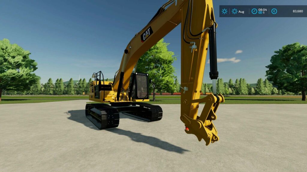FS22 FS22 Caterpillar 336 v1 (8) - Farming simulator 19 / 17 / 15 Mod