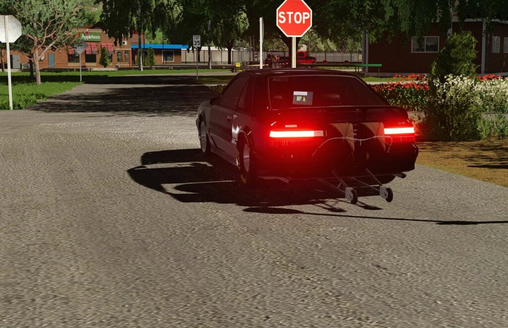 FS22 Ford Mustang Fox Body 1993 V1.0.0 (5) - Farming simulator 19 / 17 ...