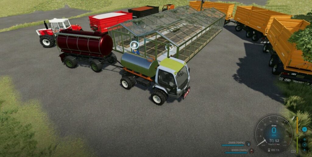 FS22 Fruit Greenhouse v1.5 - FS 22 Objects Mod Download