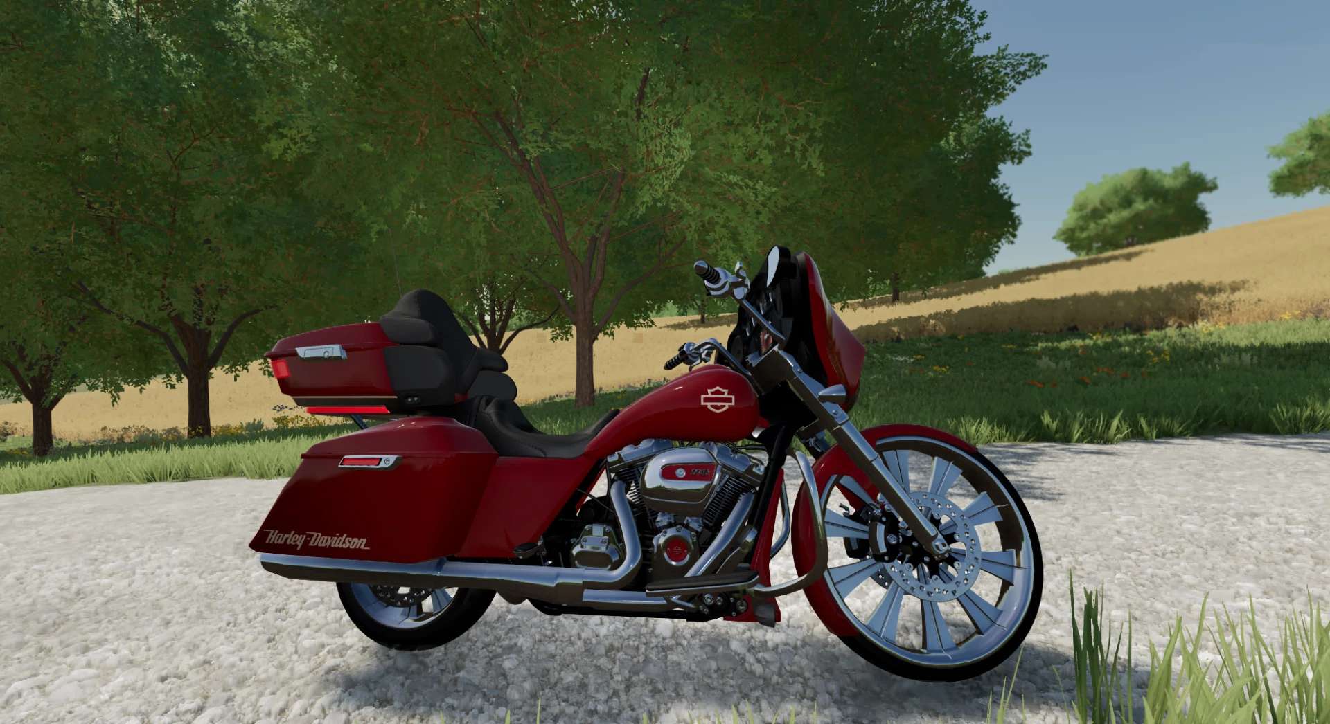 FS22 Harley-Davidson Street Glide – (Rework) v1.0 - FS 22 Vehicles Mod ...