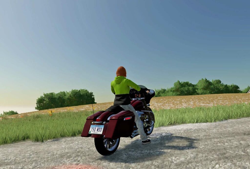 FS22 Harley-Davidson Street Glide – (Rework) v1 (3) - Farming simulator ...
