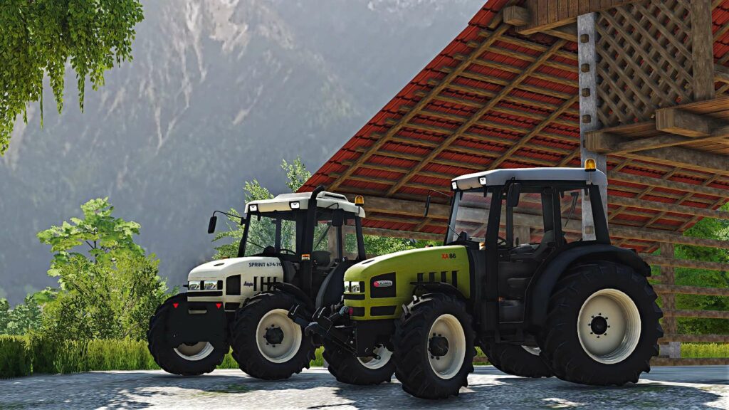 FS22 Lamborghini & Hurlimann Pack v1.0 - FS 22 Tractors Mod Download