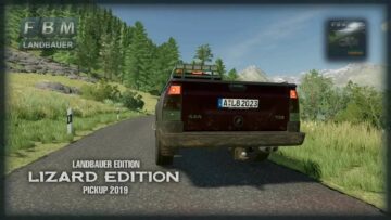 FS22 Lizard Edition Pickup v1.0 (5) - Farming simulator 19 / 17 / 15 Mod