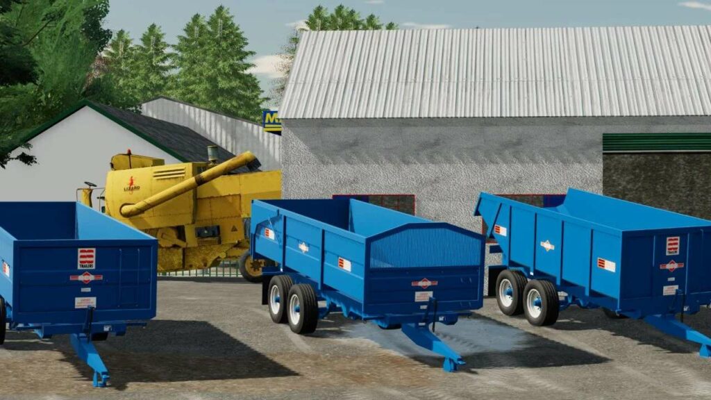 FS22 Marston Trailer Pack v1.0 - FS 22 Trailers Mod Download