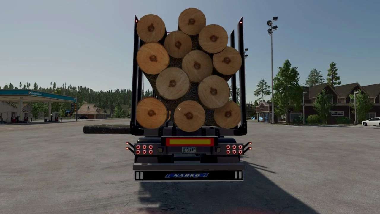 FS22 Närko Timber Trailer v1.0 - FS 22 Trailers Mod Download