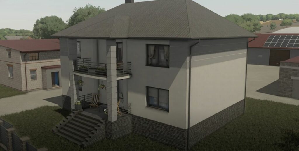 FS22 Renovated House v1.0 - FS 22 Objects Mod Download