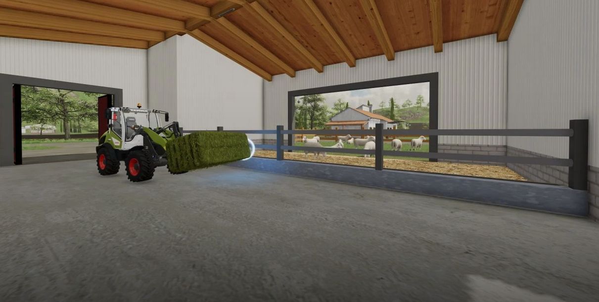 FS22 Sheep Barn v1 (1) - Farming simulator 19 / 17 / 15 Mod