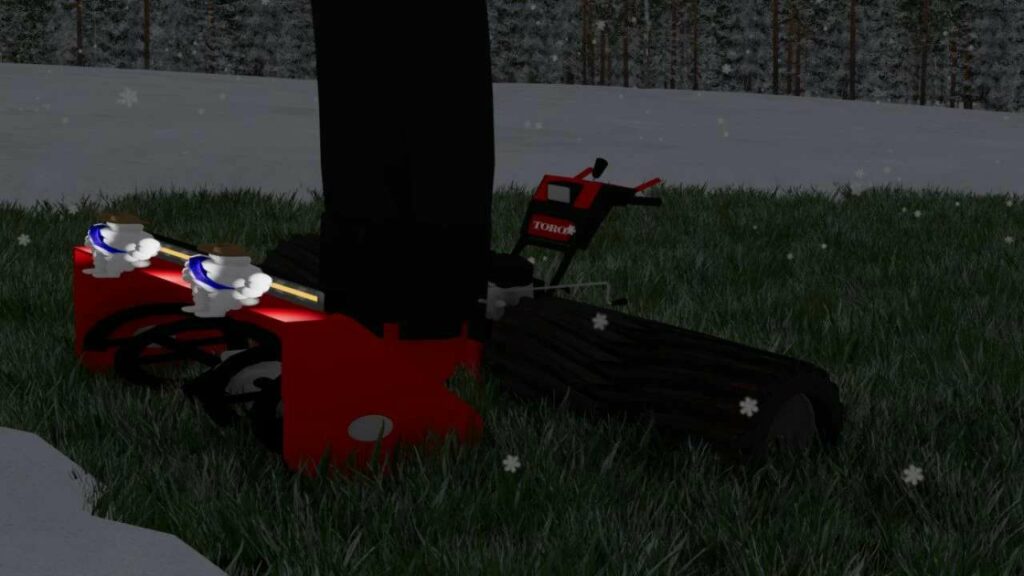 FS22 Snow blower v1.0 - FS 22 Implements & Tools Mod Download