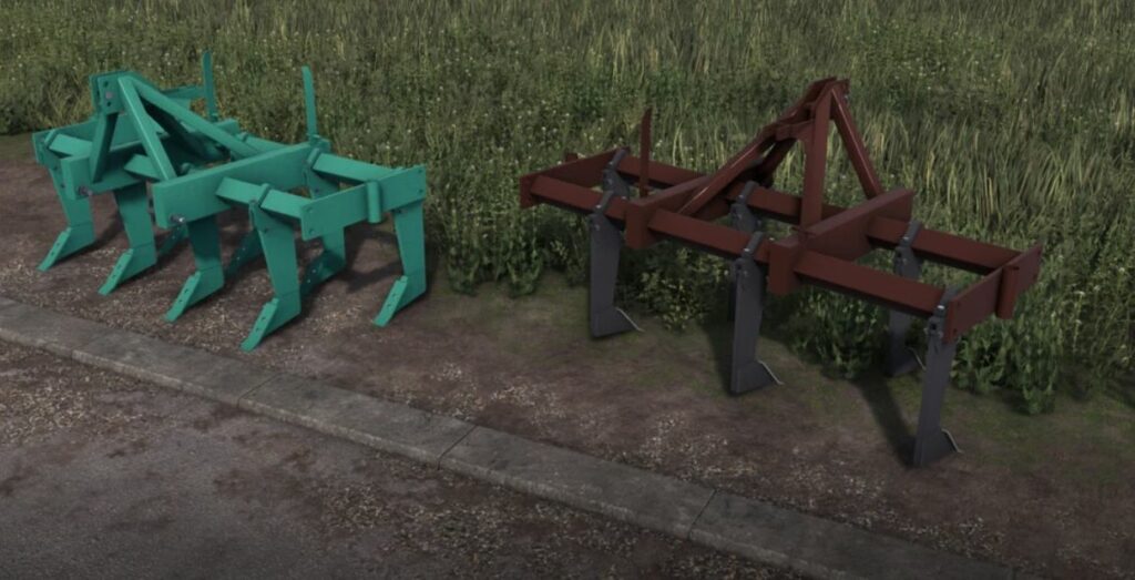 FS22 U424 Chisel Plough v1.0 - FS 22 Implements & Tools Mod Download
