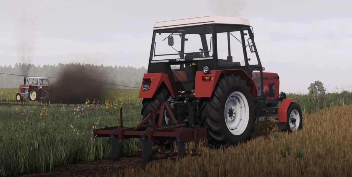 FS22 U424 Chisel Plough v1.0 - FS 22 Implements & Tools Mod Download