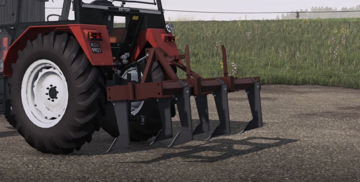 FS22 U424 Chisel Plough v1.0 - FS 22 Implements & Tools Mod Download