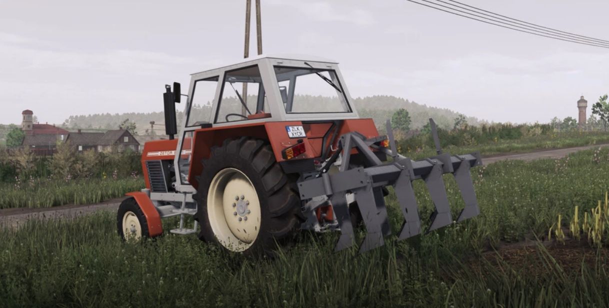 FS22 U424 Chisel Plough v1.0 - FS 22 Implements & Tools Mod Download
