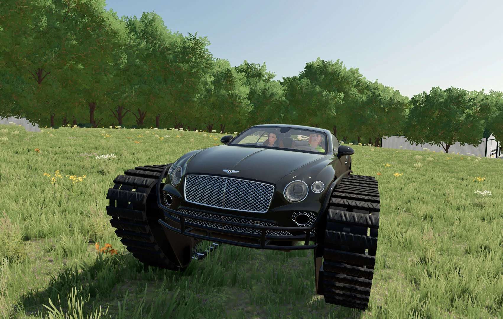 FS22 Bentley Ultratank v1.0 - FS 22 Vehicles Mod Download