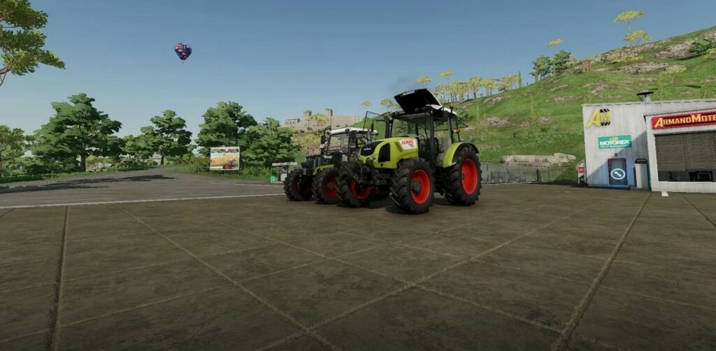 FS22 Claas Axos 330 BETA v1 (1) - Farming simulator 19 / 17 / 15 Mod