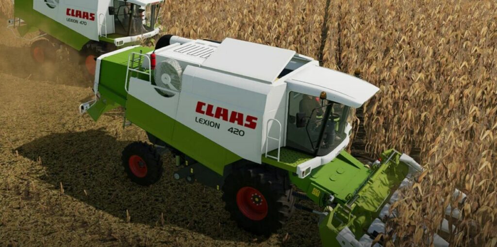 FS22 Claas Lexion 410-480 v1 (4) - Farming simulator 19 / 17 / 15 Mod