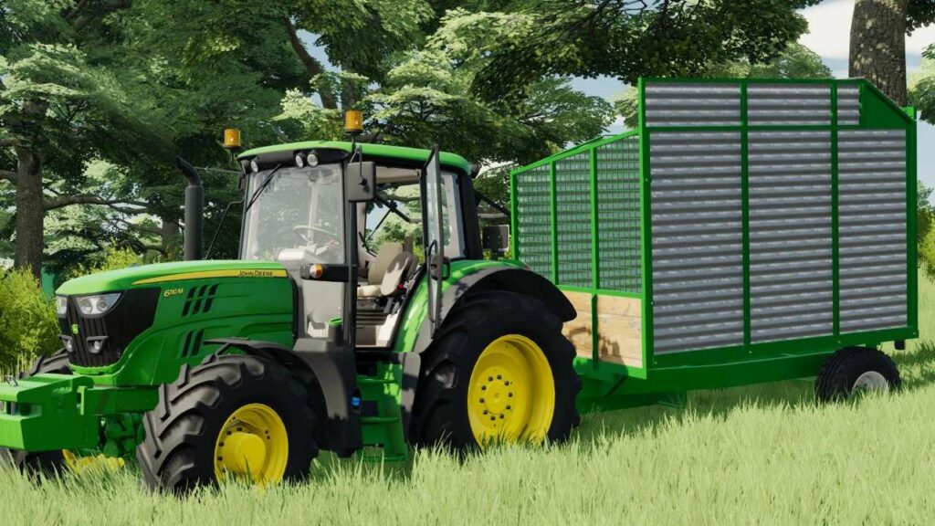 FS22 Crooks Single Axle Silage Trailer v1 (2) - Farming simulator 19 ...