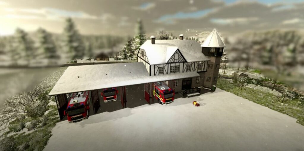 FS22 Fire Department v1 (1) - Farming simulator 19 / 17 / 15 Mod