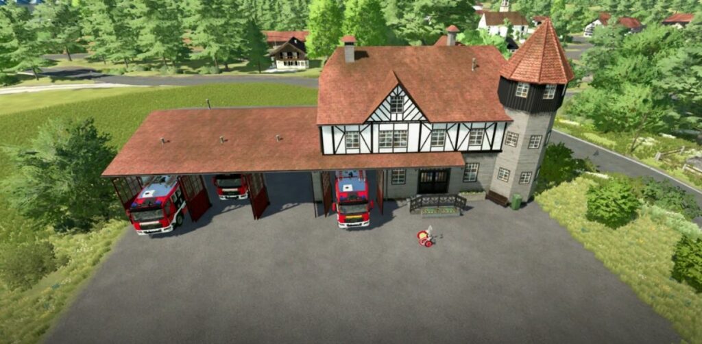 FS22 Fire Department v1 (2) - Farming simulator 19 / 17 / 15 Mod