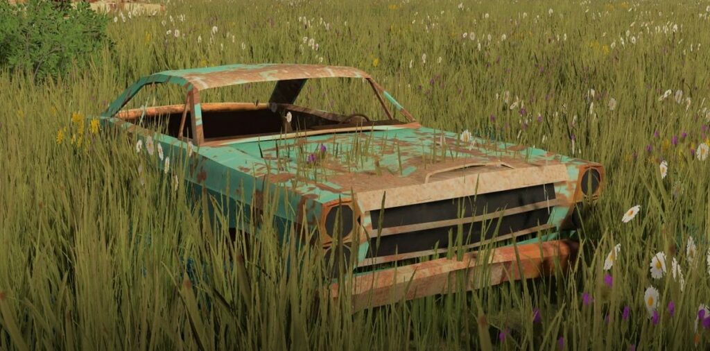 FS22 Junk car v1.0 - FS 22 Cars Mod Download