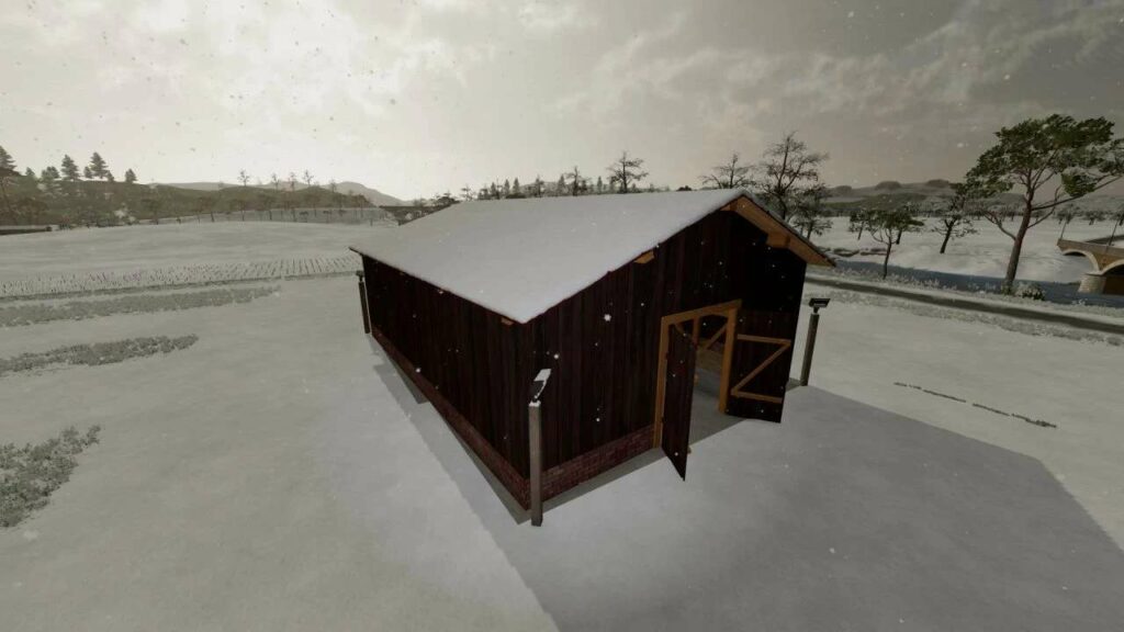 FS22 Little Barn v1.0 - FS 22 Objects Mod Download