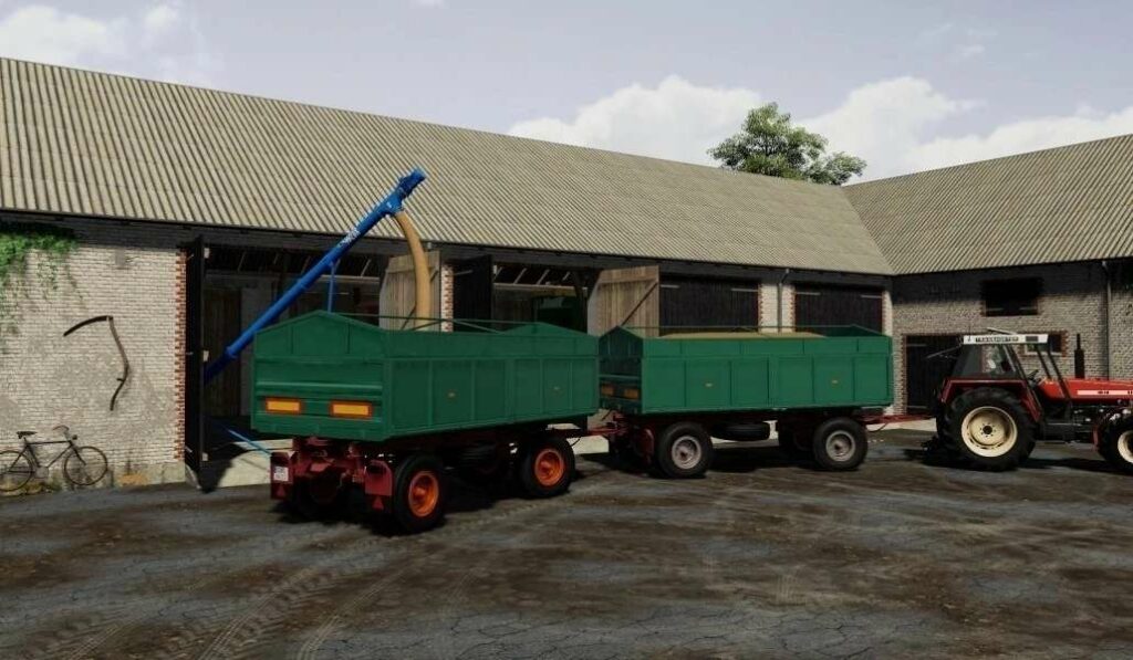 FS22 Lizard Autosan D47 V1.1 - FS 22 Trailers Mod Download