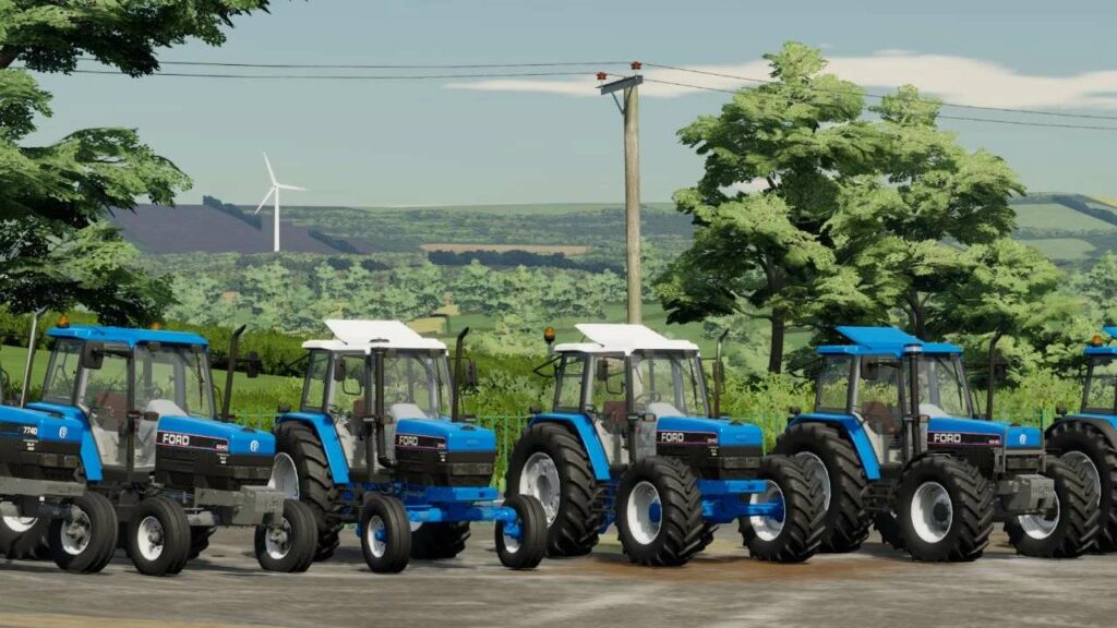 FS22 New Holland Ford 40 Series 4 Cylinder Pack v1 (1) - Farming ...