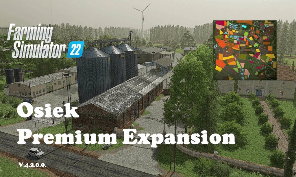 FS22 Osiek Map v4.3 - FS 22 Maps Mod Download