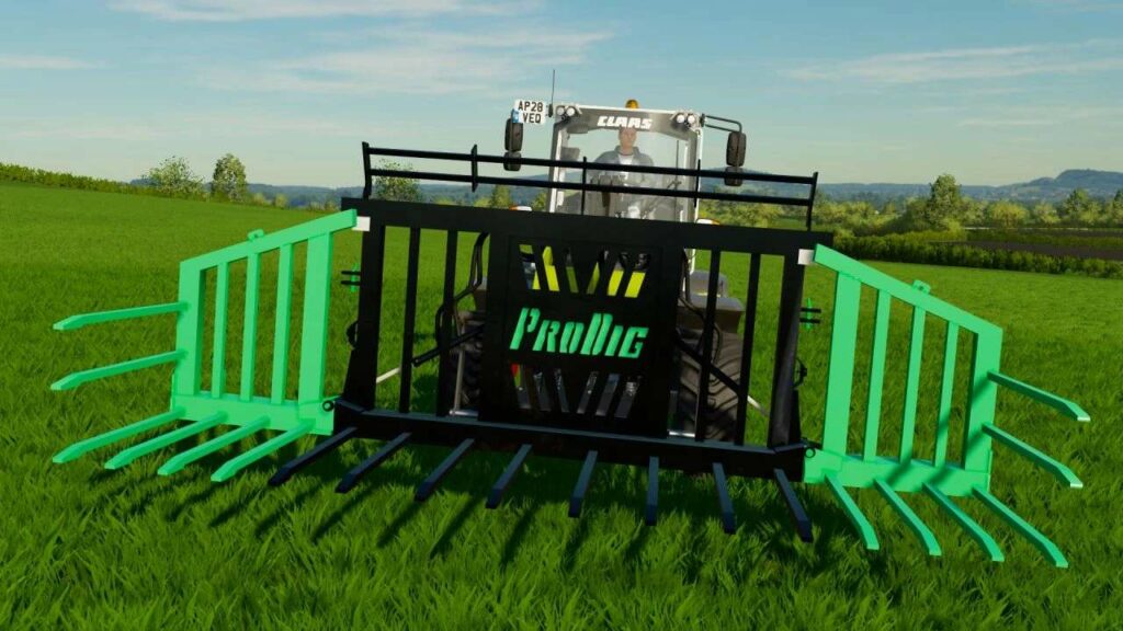 FS22 Prodig Silage Fork v1.0 - FS 22 Implements & Tools Mod Download