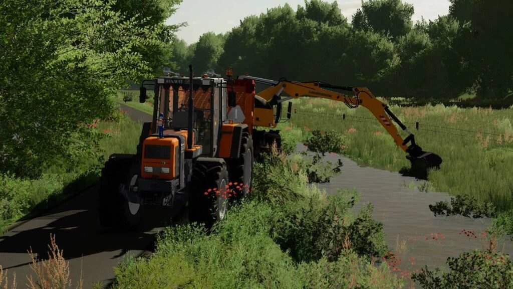 FS22 Renault 54 TZ Series v1.0.0.5 - FS 22 Tractors Mod Download