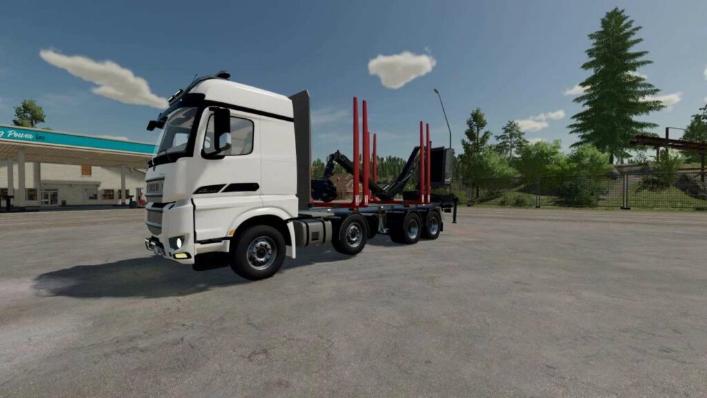 FS22 Sisu Polar Timber v1 (1) - Farming simulator 19 / 17 / 15 Mod