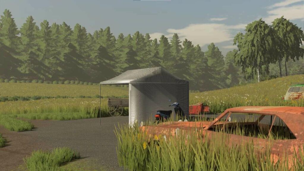 FS22 Tent v1.0 - FS 22 Objects Mod Download