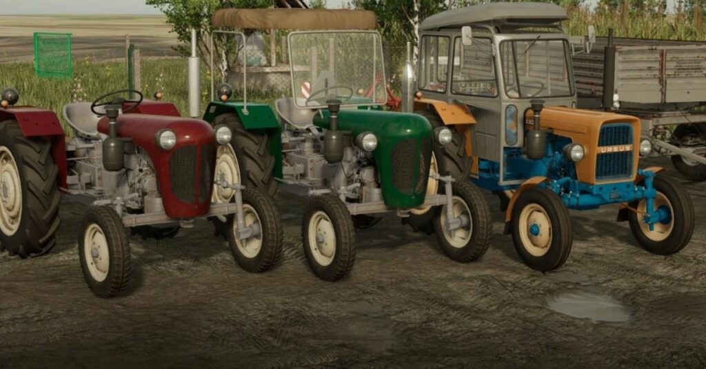 FS22 Ursus c330 pack v1.0 - FS 22 Tractors Mod Download