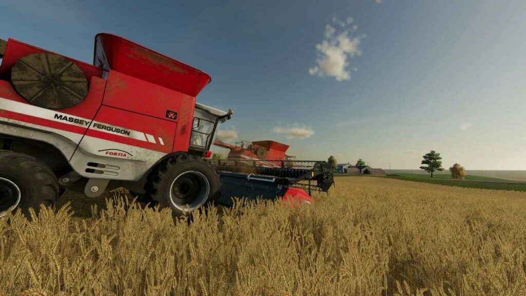 FS22 Classic Massey Ferguson Combine Pack v1 (2) - Farming simulator 19 ...
