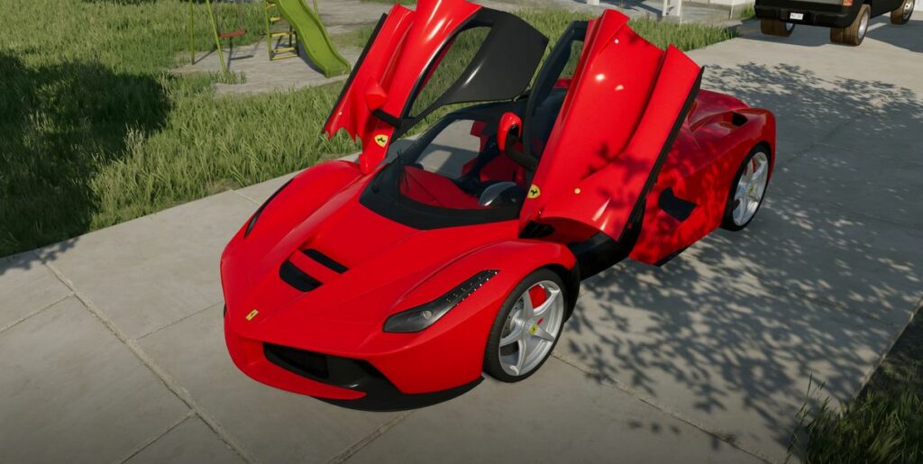 FS22 Ferrari LaFerrari v1 (3) - Farming simulator 19 / 17 / 15 Mod