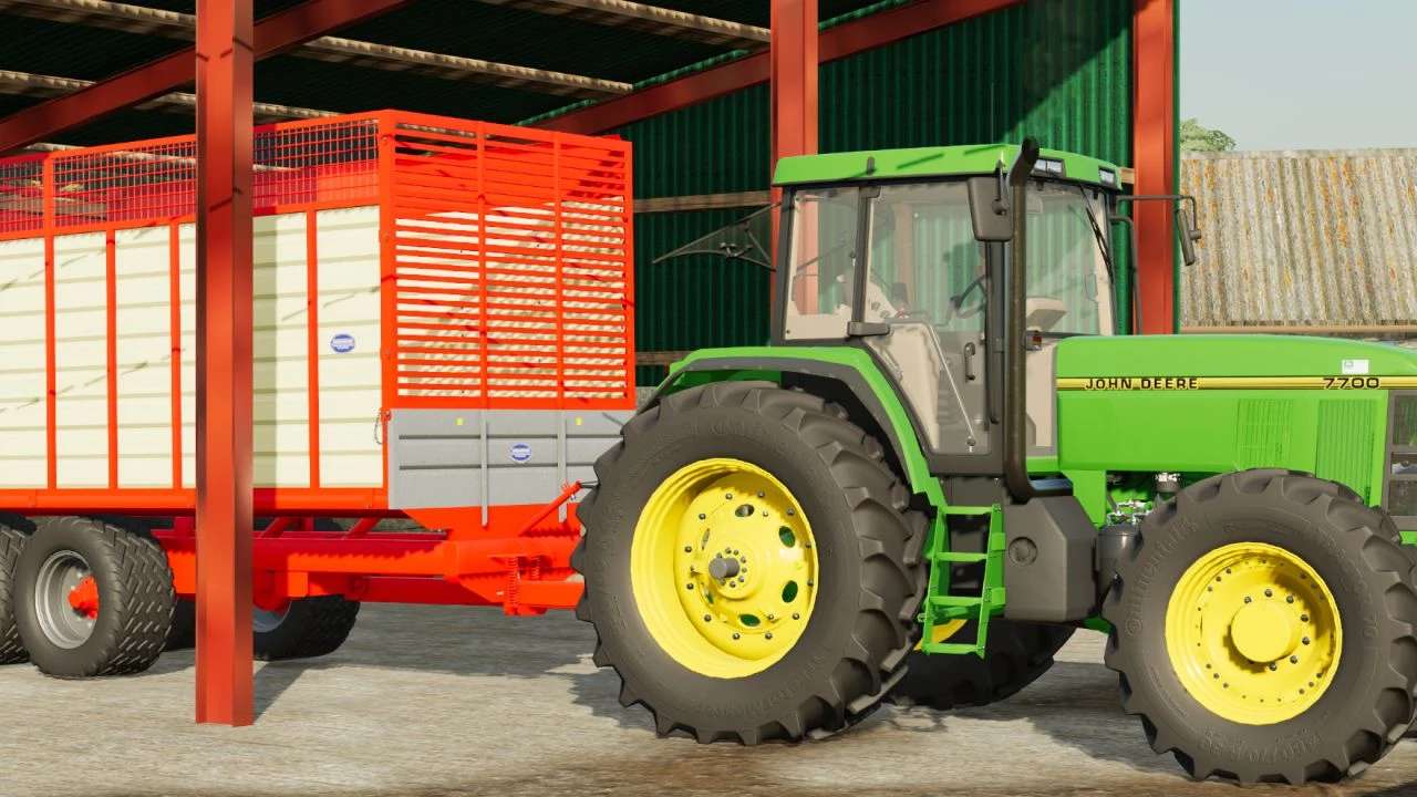 FS22 Johnstons Silage Trailer 16×8 v1 (1) - Farming simulator 19 / 17 ...