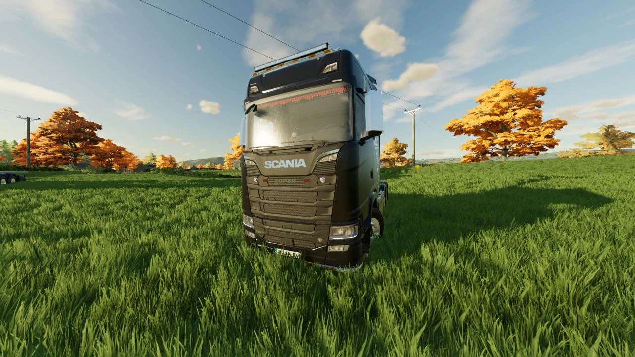 FS22 Scania 6×4 Edited v1 (1) - Farming simulator 19 / 17 / 15 Mod