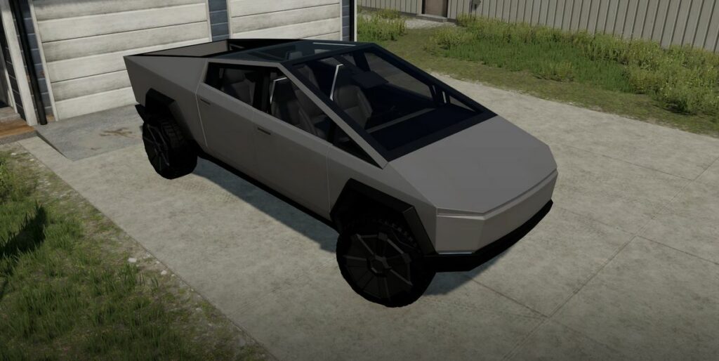 FS22 Tesla Cyber Truck v1.0 - FS 22 Cars Mod Download