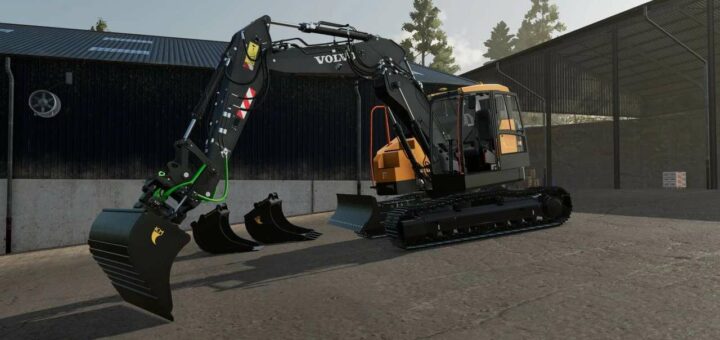 Farming Simulator 22 Forklifts, Excavators Mods | FS22 Forklifts ...