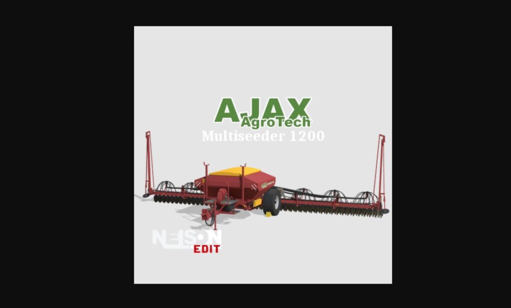 FS22 AJAX Agrotech 1200 multi seeder v1.0 - FS 22 Implements & Tools ...