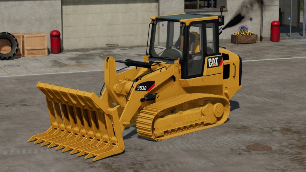 FS22 CAT Track Loaders Pack v1.0 - FS 22 Forklifts / Excavators Mod ...