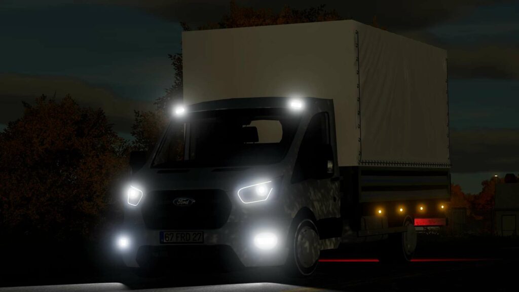 FS22 FORD TRANSIT 2020 v1 (3) - Farming simulator 19 / 17 / 15 Mod