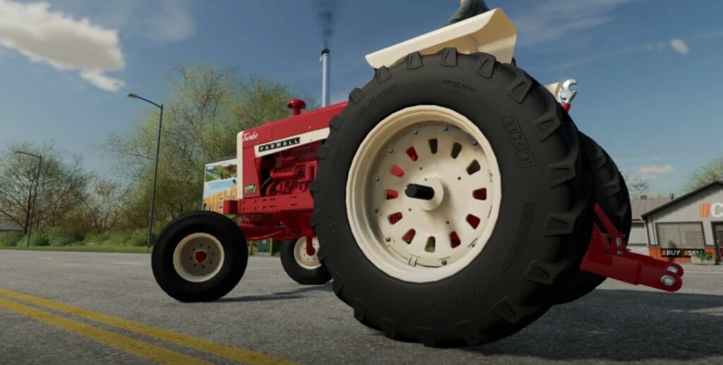FS22 Farmall 1206 v1.0.0 (2) - Farming simulator 19 / 17 / 15 Mod