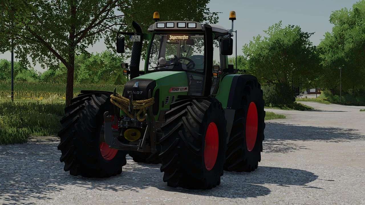 FS22 Fendt 820 Vario TMS v1.0 - FS 22 Tractors Mod Download